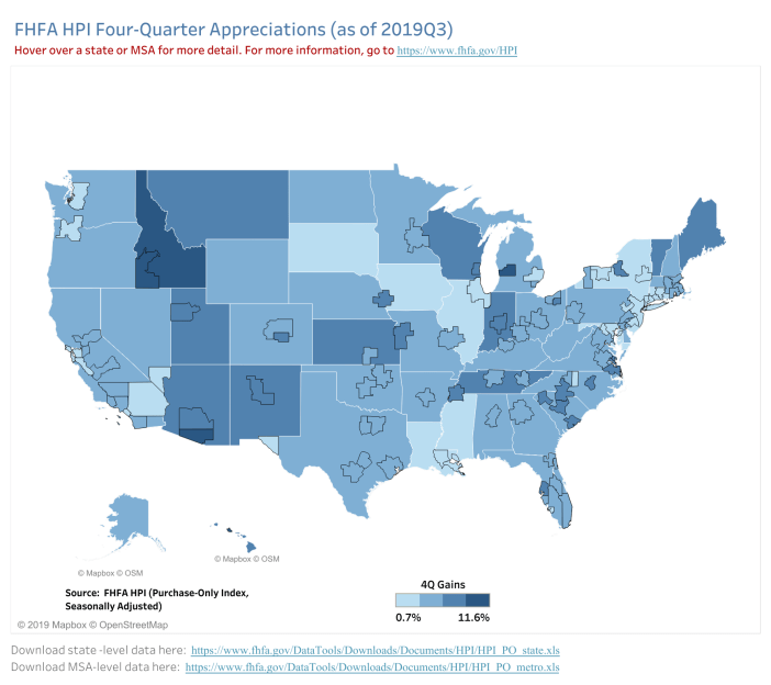 FHFA: House Prices Up 4.9% from 2018 | Boston Real Estate Investors ...